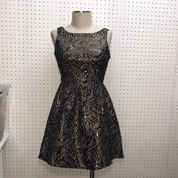 MM Couture | Dresses | Nwt Mm Couture By Miss Me Black Gold Small ...